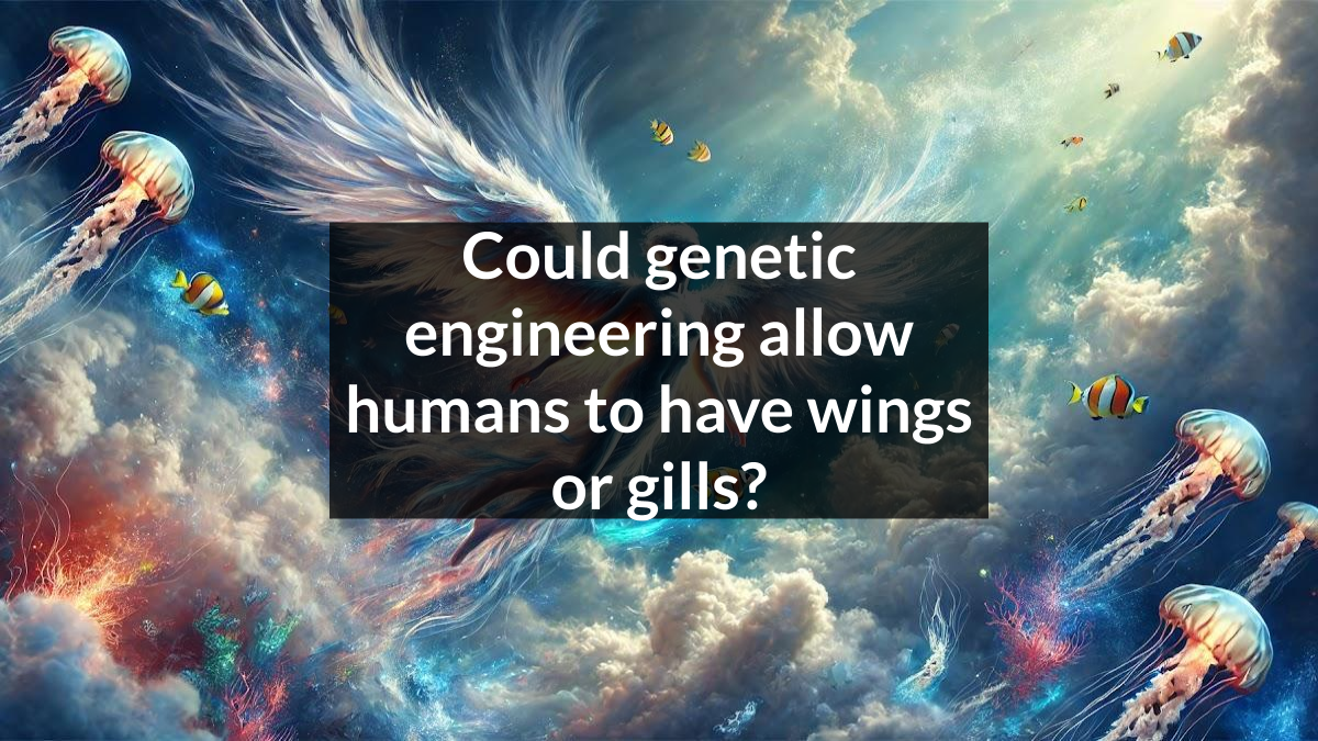 Could genetic engineering allow humans to have wings or gills ...