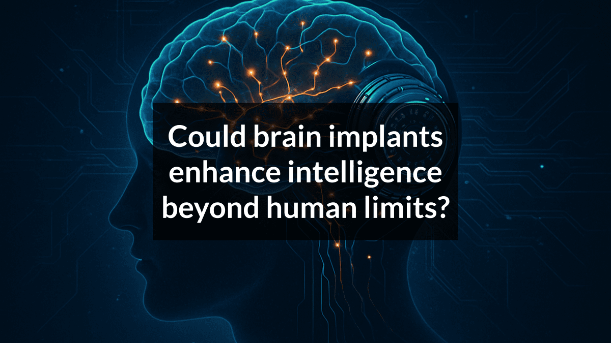 Could brain implants enhance intelligence beyond human limits ...